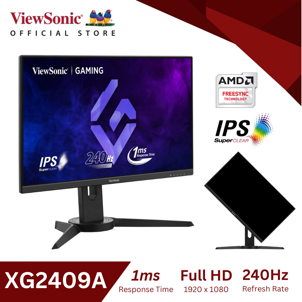 Viewsonic 24" XG2409A / 27" XG2709A FHD (1920x1080p@240Hz) LED Super ...