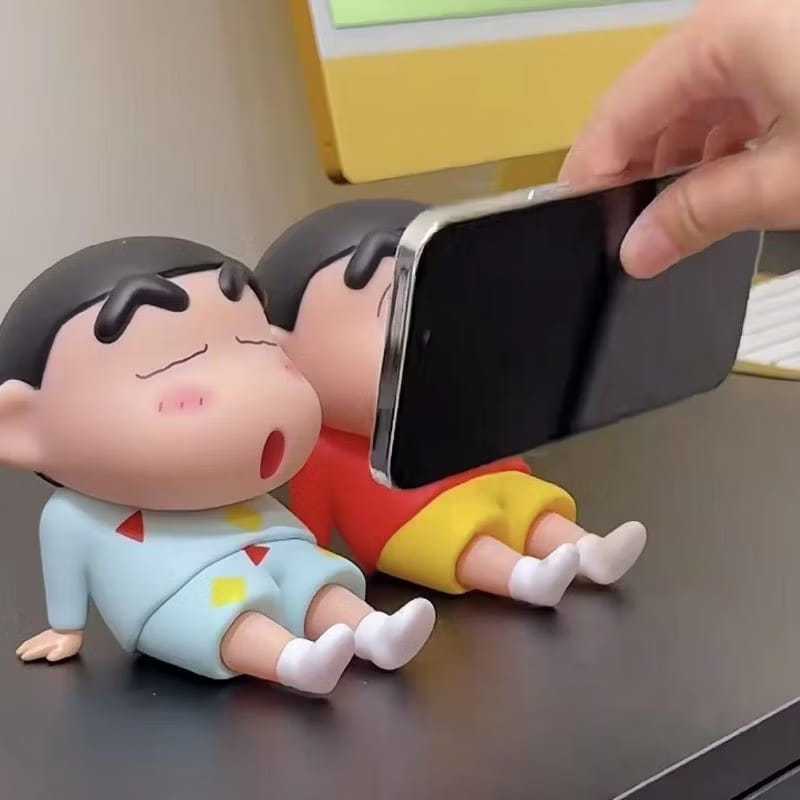 Crayon Shin Chan Phone Holder Mini Figure Daily Shin Chan & Pajamas Shin Chan | Shopee Malaysia