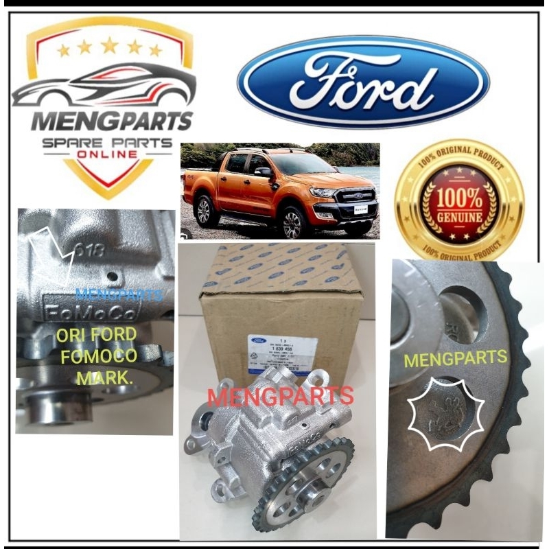 ORIGINAL FORD FOMOCO RANGER T6 ,T7 2.2cc 2012Y-2018Y ENGINE OIL PUMP ...