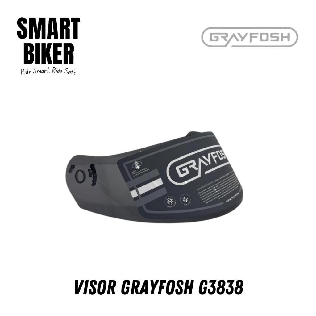 Visor Grayfosh G3838 Modular Flip Up Helmet 2 in 1 Full Face Open Face ...