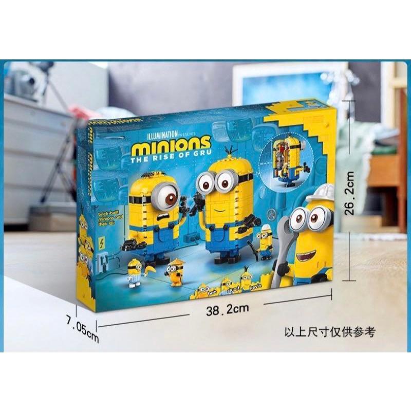 Lepin Brick-built Minions and their Lair Compatible Building Set ...