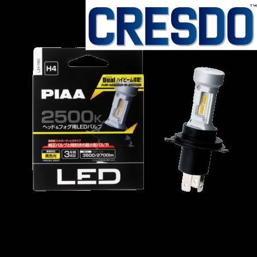 PIAA LEH190 H4 4th GEN Ultra Compact 2500K LED Bulb | Shopee Malaysia