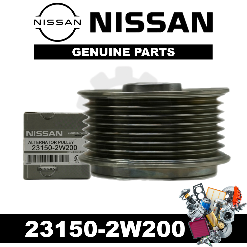23150-2W200 Alternator Pulley for Nissan Navara D22 ZD30DDT 3.0 ...