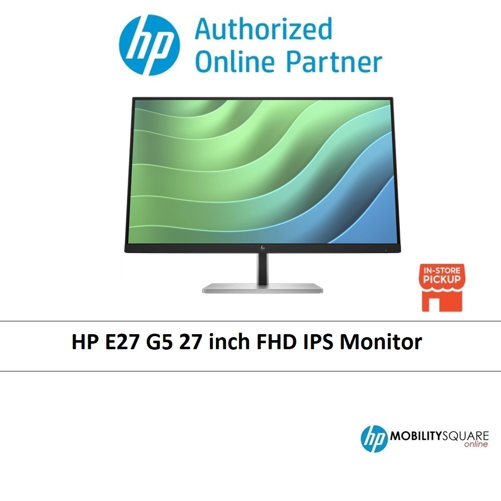 HP E27 G5 27 inch FHD IPS Monitor -6N4E2AA | Shopee Malaysia