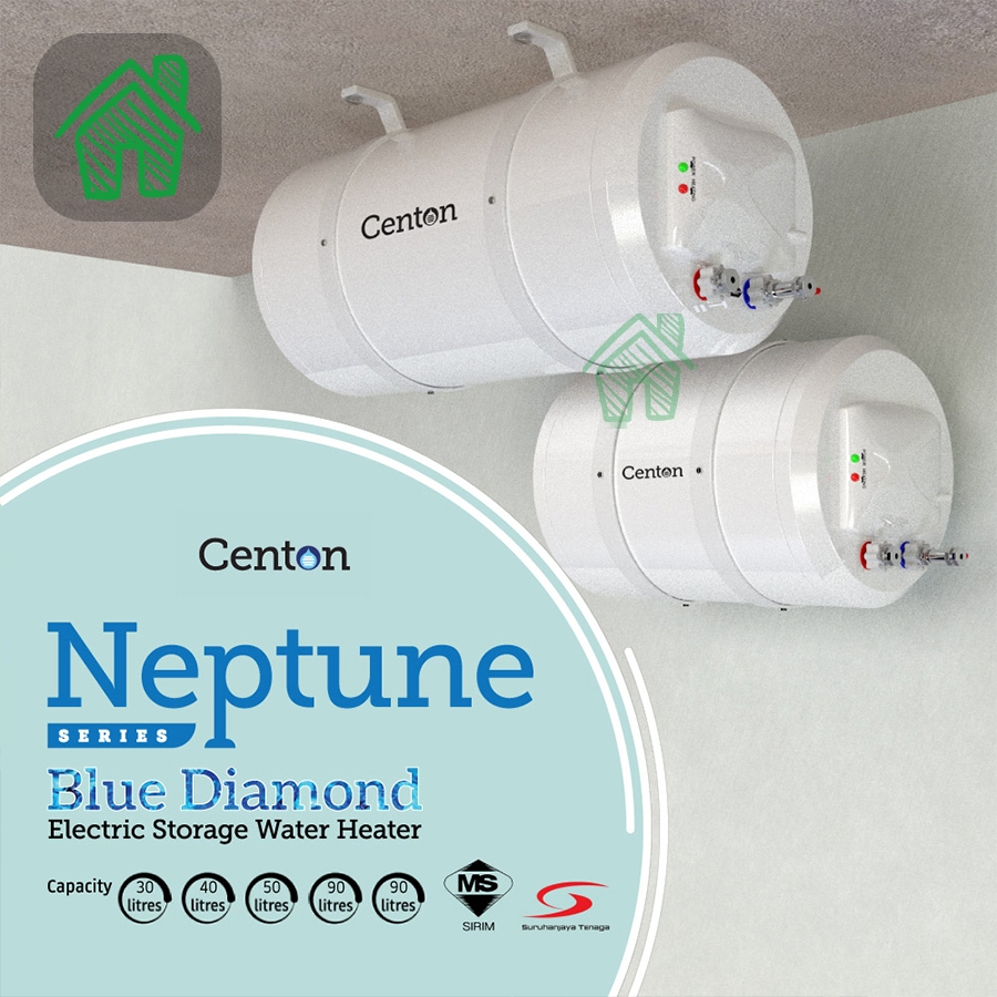 CENTON Multipoint Storage Water Heater - Neptune Series (30, 40, 50, 70 ...