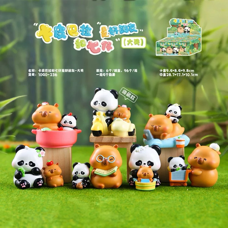 capybara with panda frinens blind box | Shopee Malaysia