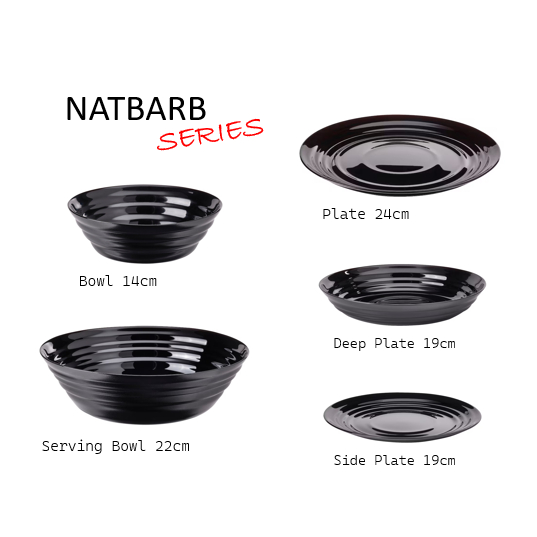 PINGGAN IKEA / IKEA Plate NATBARB Tableware (Plate, Deep Plate, Side ...