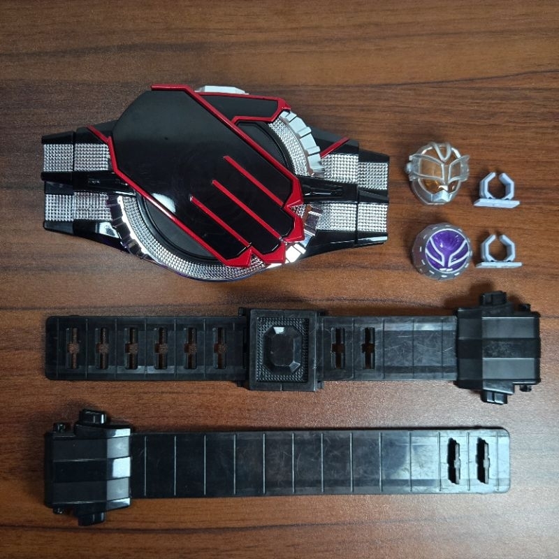 USED DX Wiseman White Wizard Driver Wizardriver Belt + 2 Ring Kamen ...