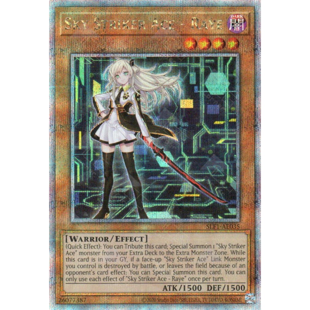 SLF1-AE035 Sky Striker Ace - Raye (QCSR) (Alternate Art) | Shopee Malaysia