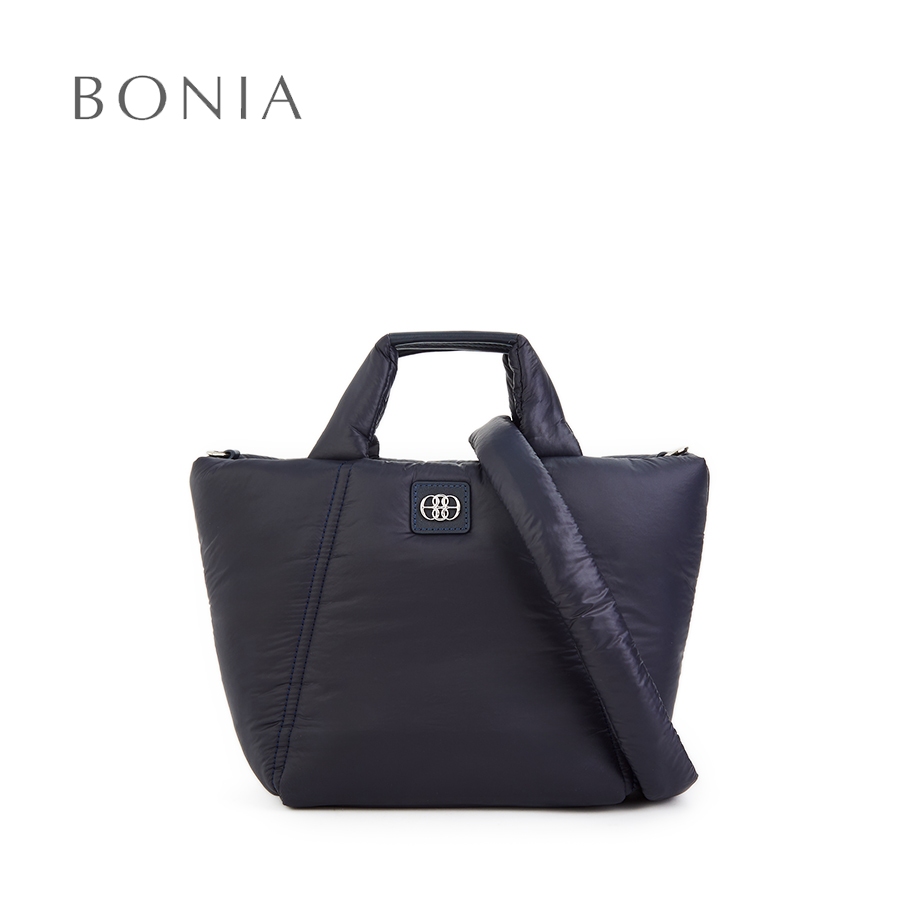 Bonia Navy Blue Plume Tote Bag | Beg tote | Shopee Malaysia