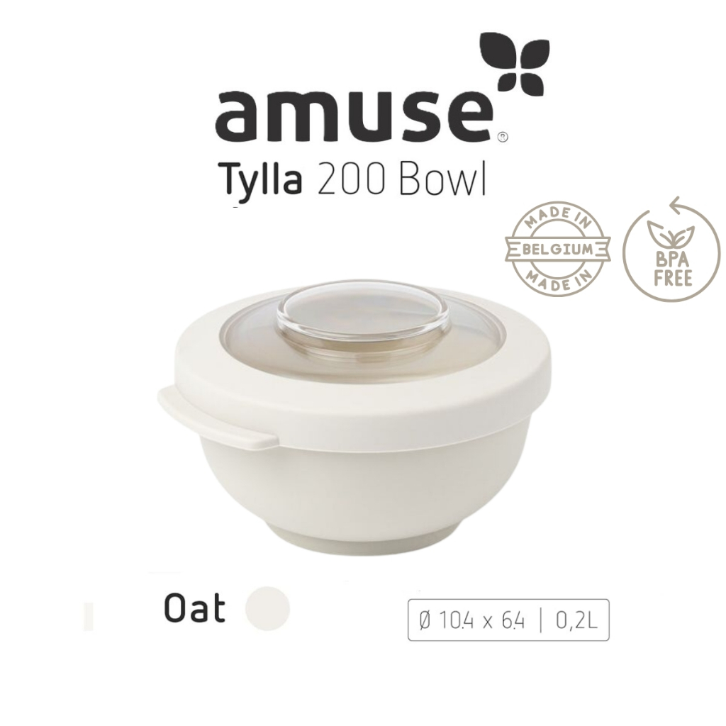 Amuse Tylla Bowl Food Storage Containers with Lid [Made In Belgium ...