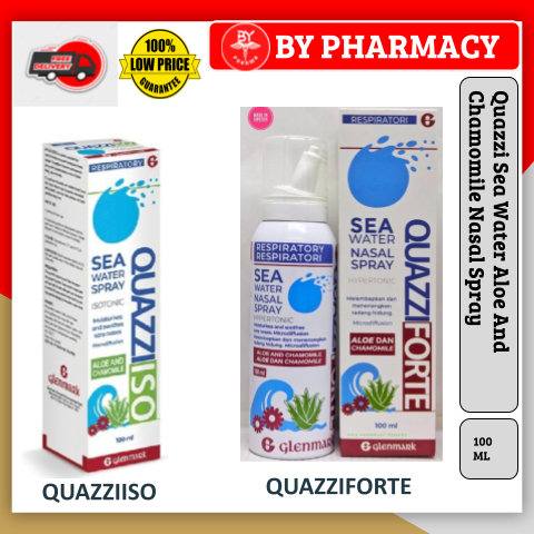 Quazzi Sea Water Aloe And Chamomile Nasal Spray 100ML (QUAZZIISO ...