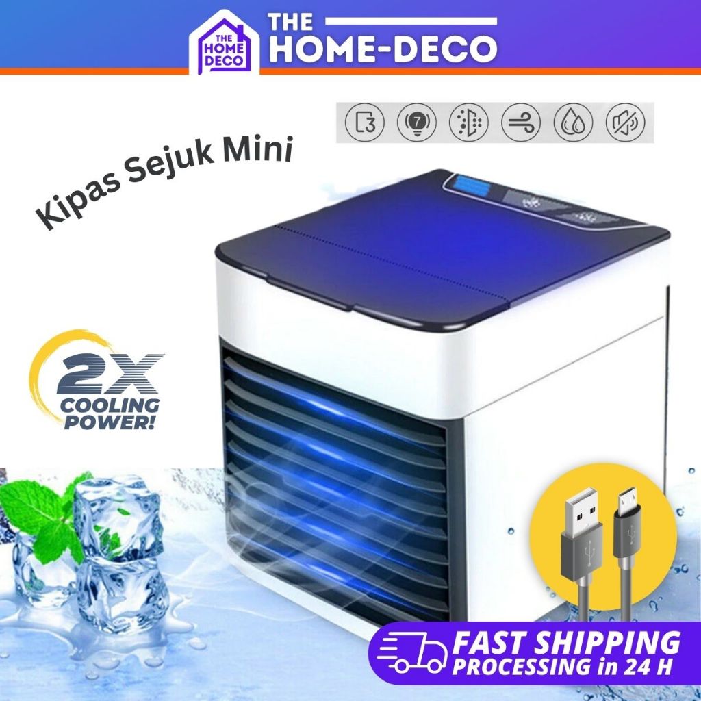 ARTIC USB Mini Air Conditioner Portable Air Mini Cooler Aircond ...