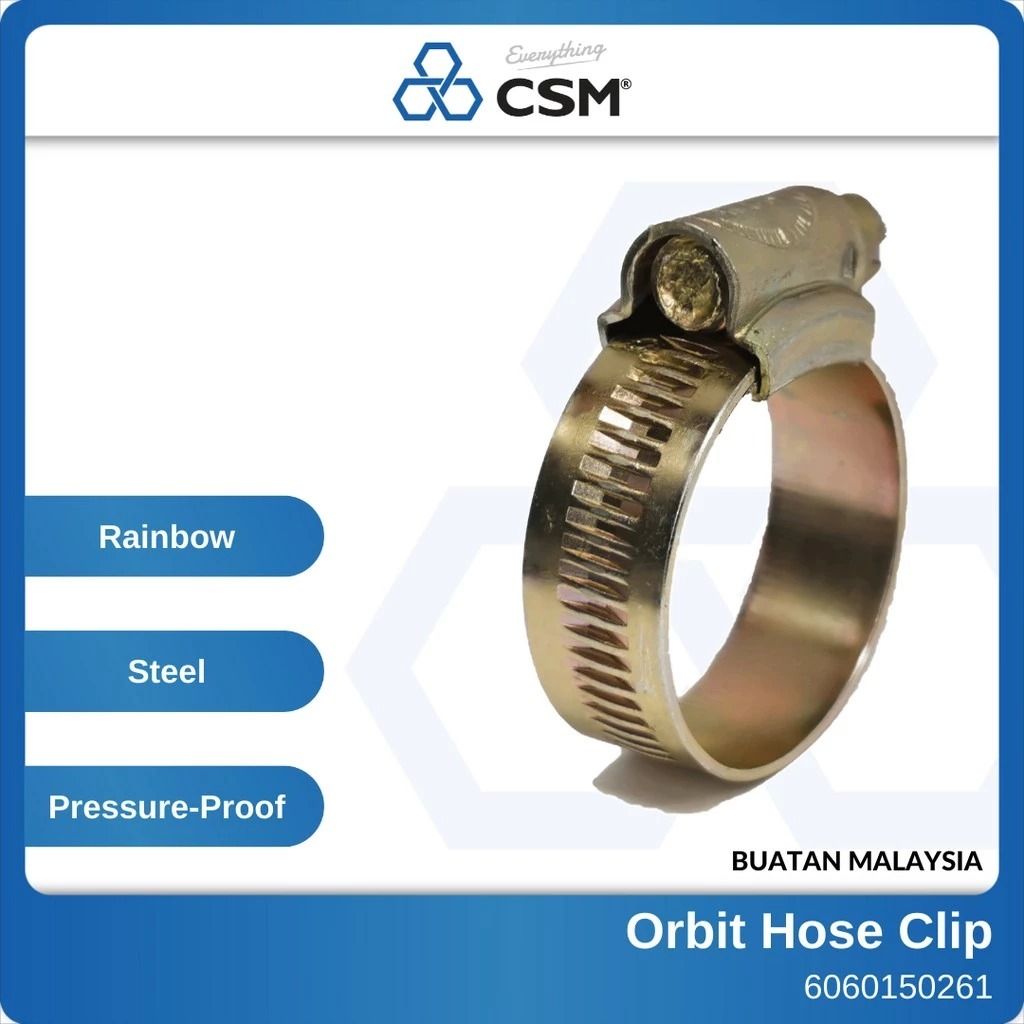 Orbit Hose Clips Clamps Handle Stainless Steel Drive Adjustable Fuel ...