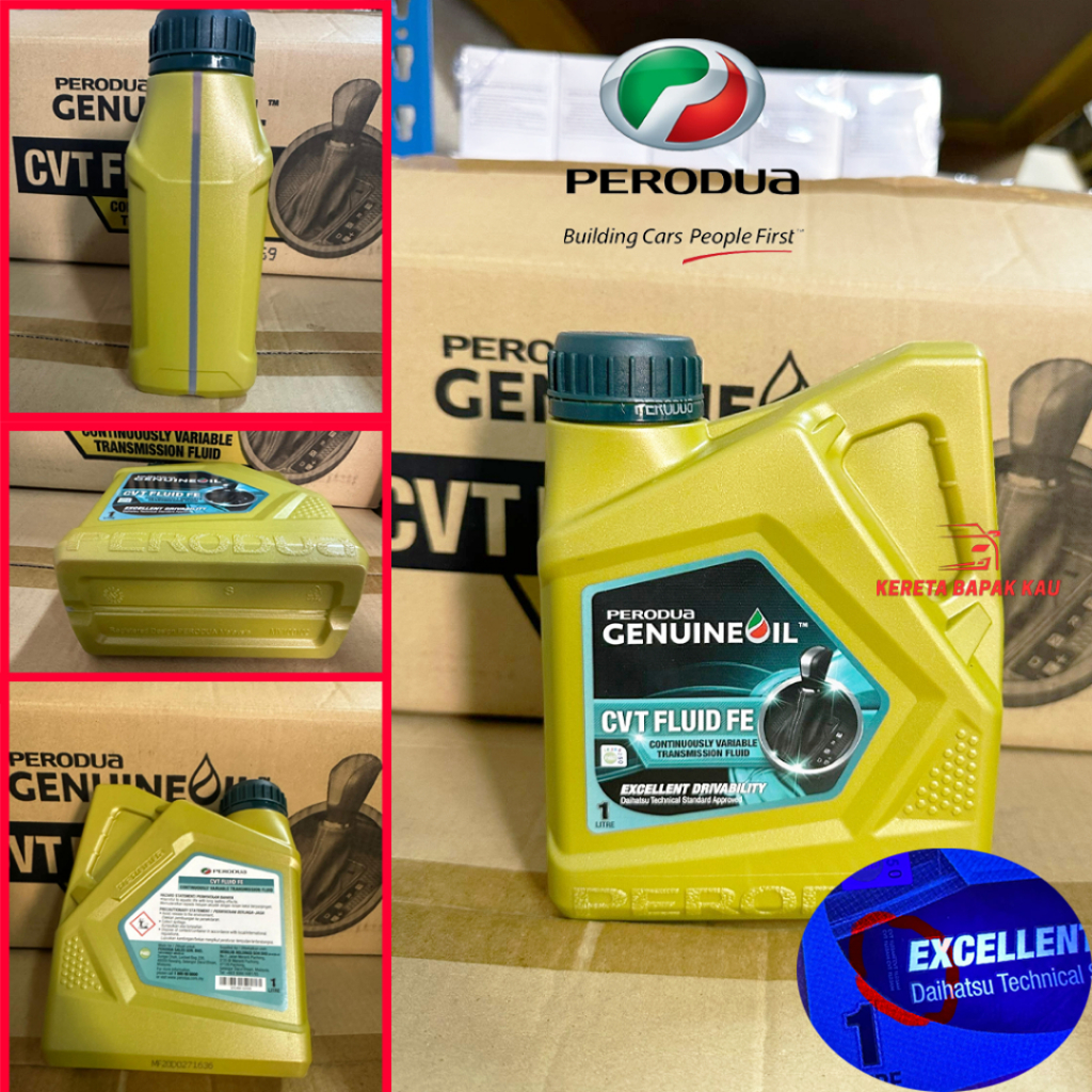 ORIGINAL PERODUA AUTO TRANSMISSION OIL ATF CVT FE FLUID Perodua Ativa 1 ...