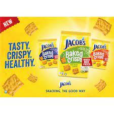JACOB'S Baked Crisps Healthy Snack (Original/Sweet Chilli/Cheddar) 229g ...