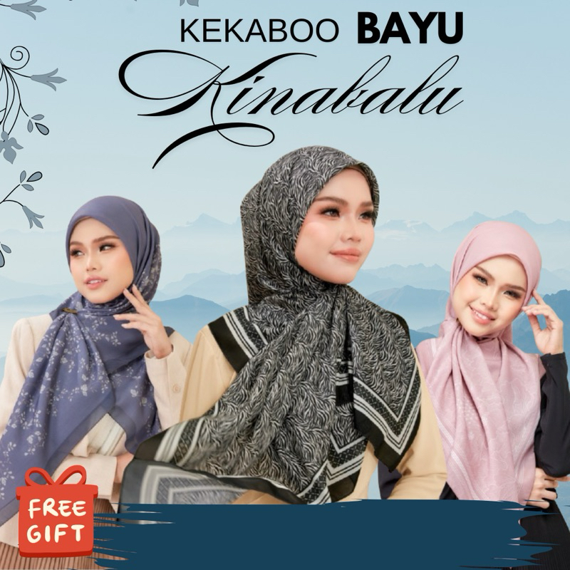 Kekaboo Bayu Kinabalu Cotton Voile B45+ B50 B58 | Shopee Malaysia