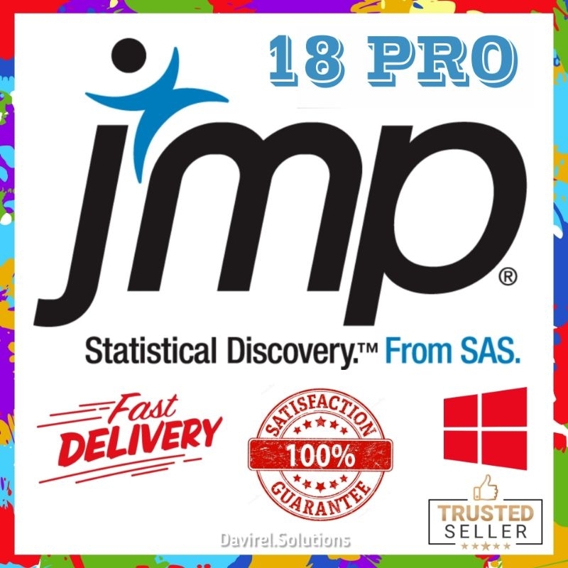 SAS JMP Statistical Discovery Pro 18.0 [2024] | 17.1 [2023] Latest ...