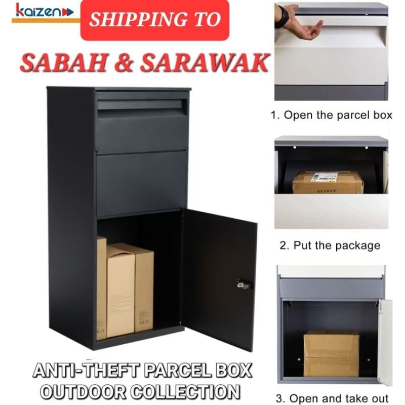 🇲🇾KAIZEN STORE SALE🇲🇾 Private Household Anti-Theft Parcel Drop Box ...