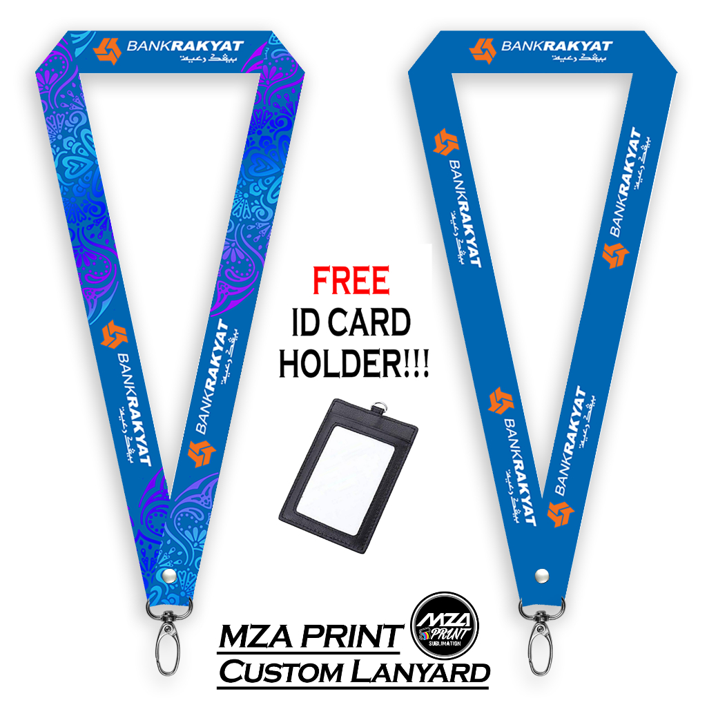 [ Ready Stock ] 2 DESIGN BANK RAKYAT + FREE ID Card Holder| PREMIUM ...