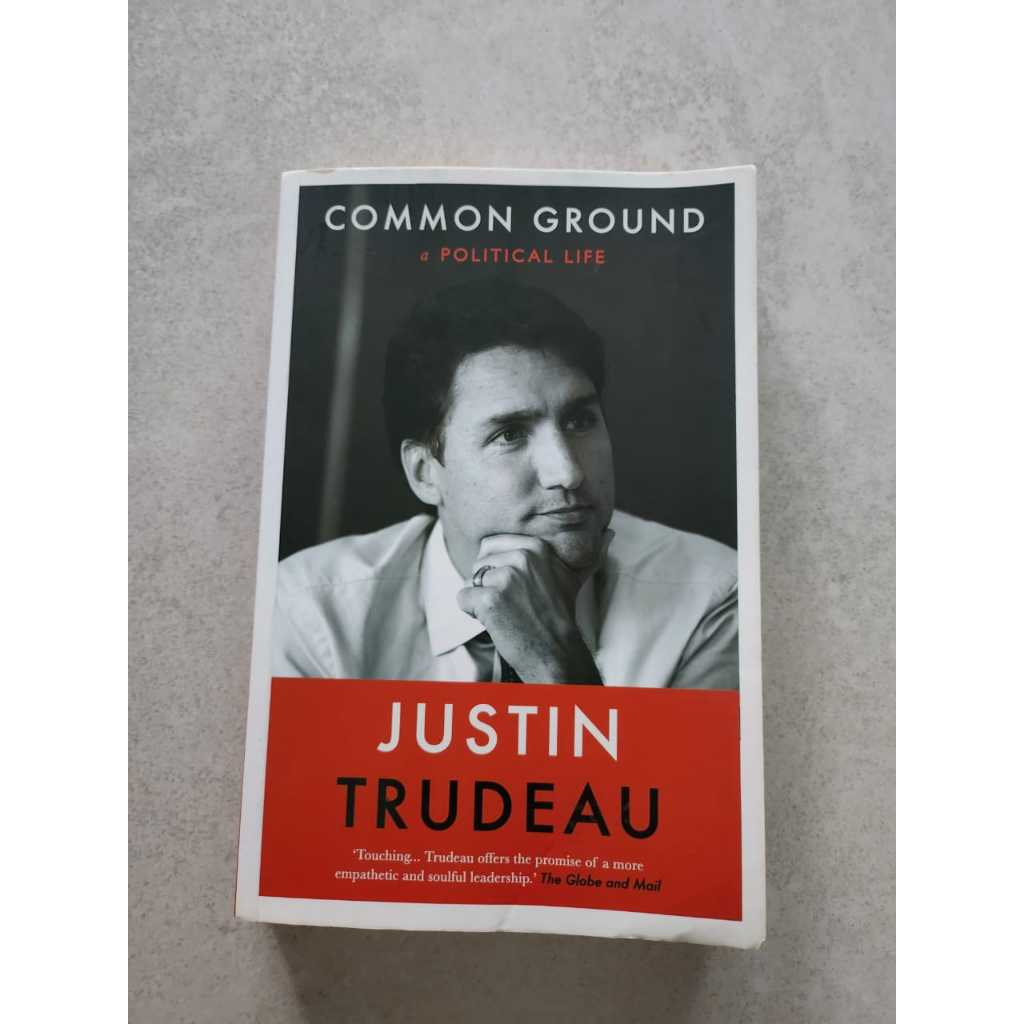 Preloved Book: Justin Trudeau Common Ground | Shopee Malaysia