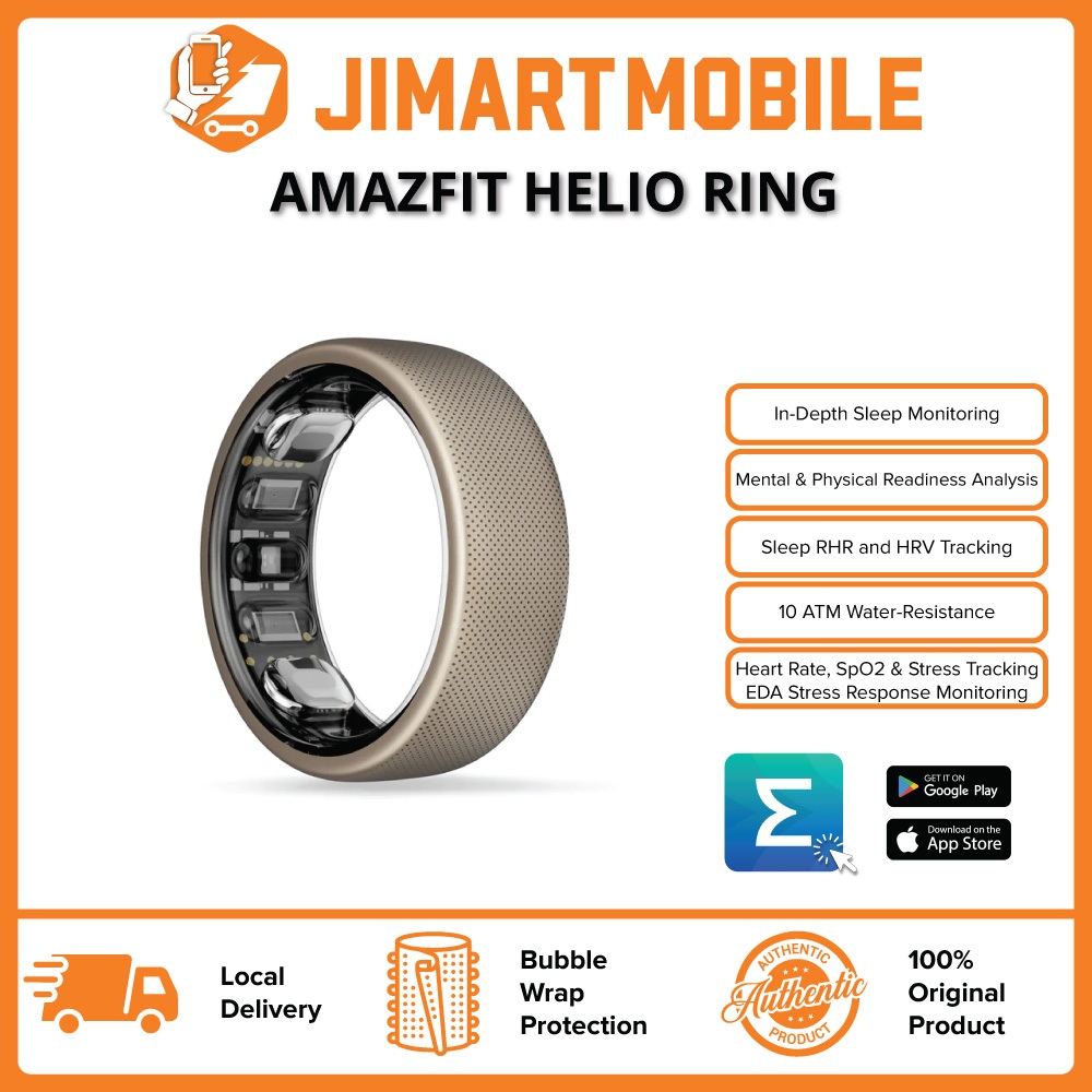 Amazfit Helio Ring (Wearable Fitness Tracker, Sleep Heart Rate Health ...