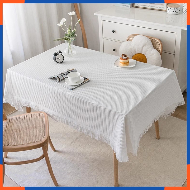 Alas Meja Aesthetic Table Cloth Round Table Cloth with Minimalist ...