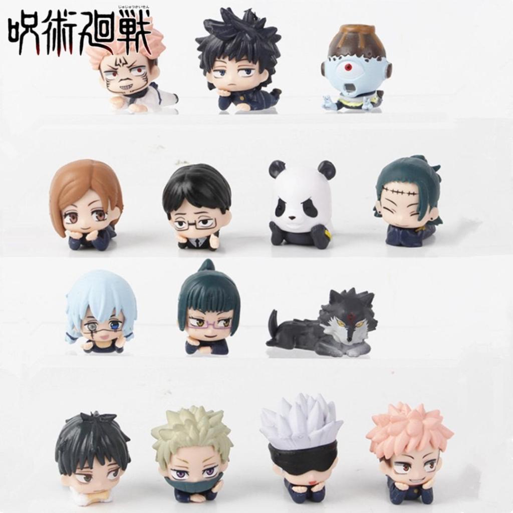 Jujutsu Kaisen Laying Yuji Gojo Megumi Nobara Toge Inumaki Panda Sukuna ...