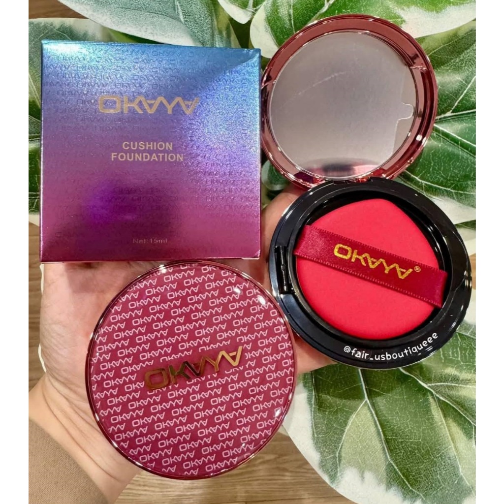 OKAYA Cushion Foundation x MUA Bellaz 15ml | Shopee Malaysia
