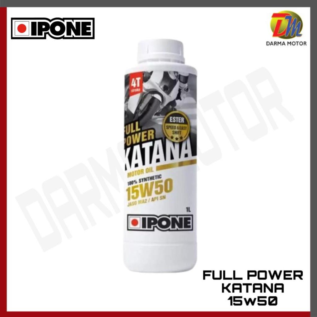 IPONE ENGINE OIL FULL POWER KATANA FULLY SYNTHETIC | Shopee Malaysia