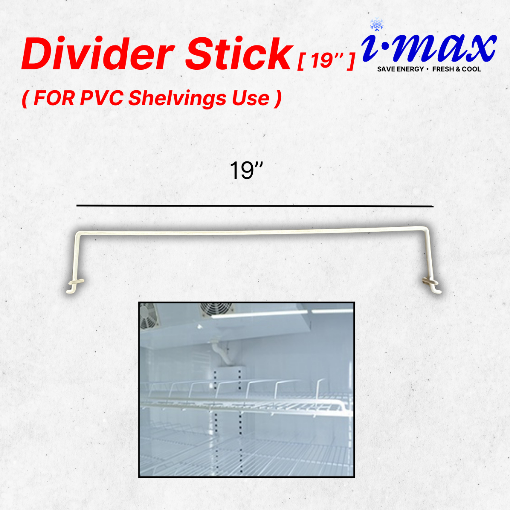 Divider Stick on SHELVING Refrigerator / CHILLER REFRIGERATOR RACK ...