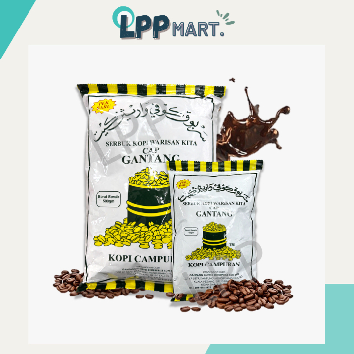 SERBUK KOPI WARISAN KITA CAP GANTANG [500g/230g/100g] | Shopee Malaysia