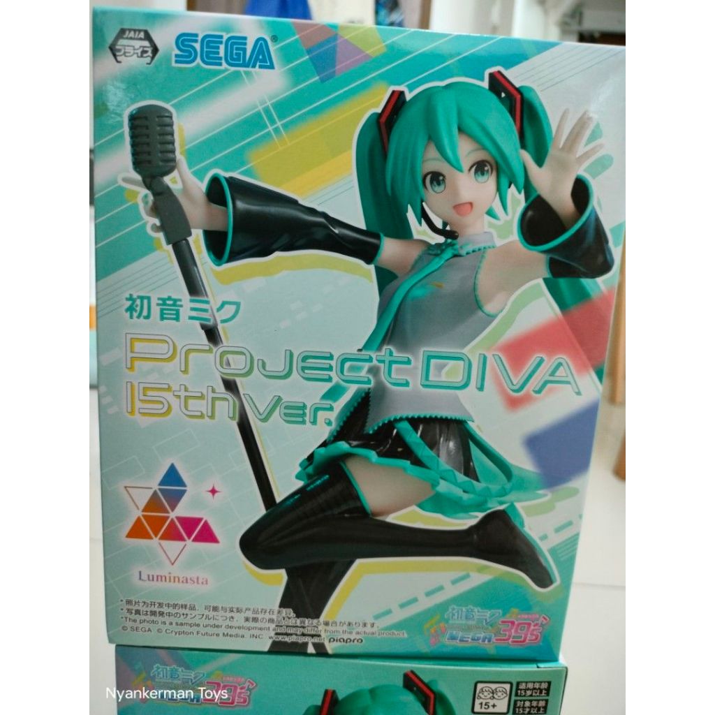 (READY STOCK) SEGA Hatsune Miku Project DIVA Luminasta "MEGA39's" "Hatsune Miku" Project DIVA ...