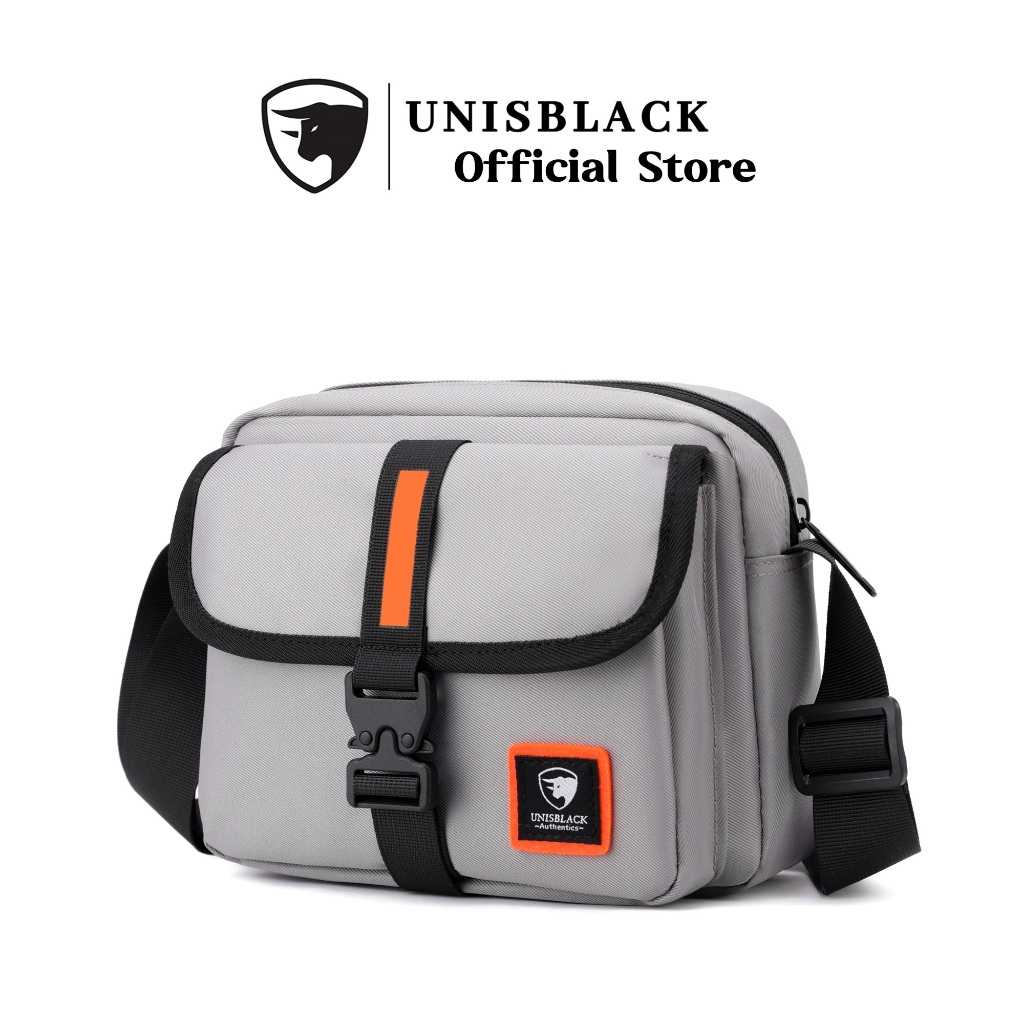 UnisBlack New Fashion Men Sling Bag , Beg Silang Lelaki , Shoulder Bag ...