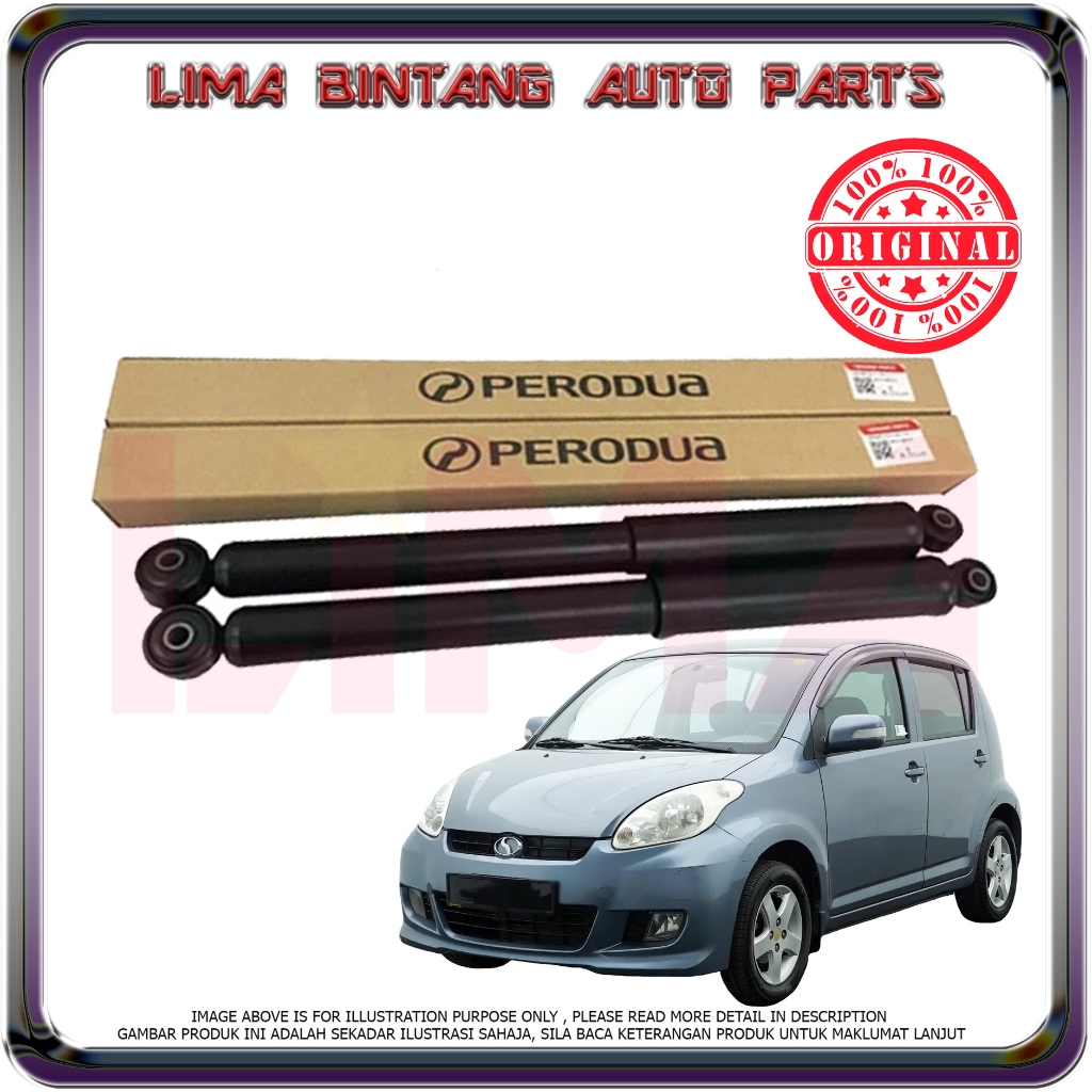 Perodua Myvi Rear Shock Absorber Gas *Original* (2005-2011) | Shopee ...