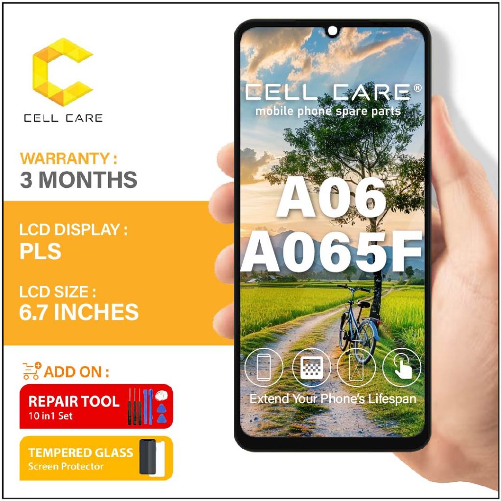 LCD Screen Display For SAMSUNG A06 A065F | Shopee Malaysia