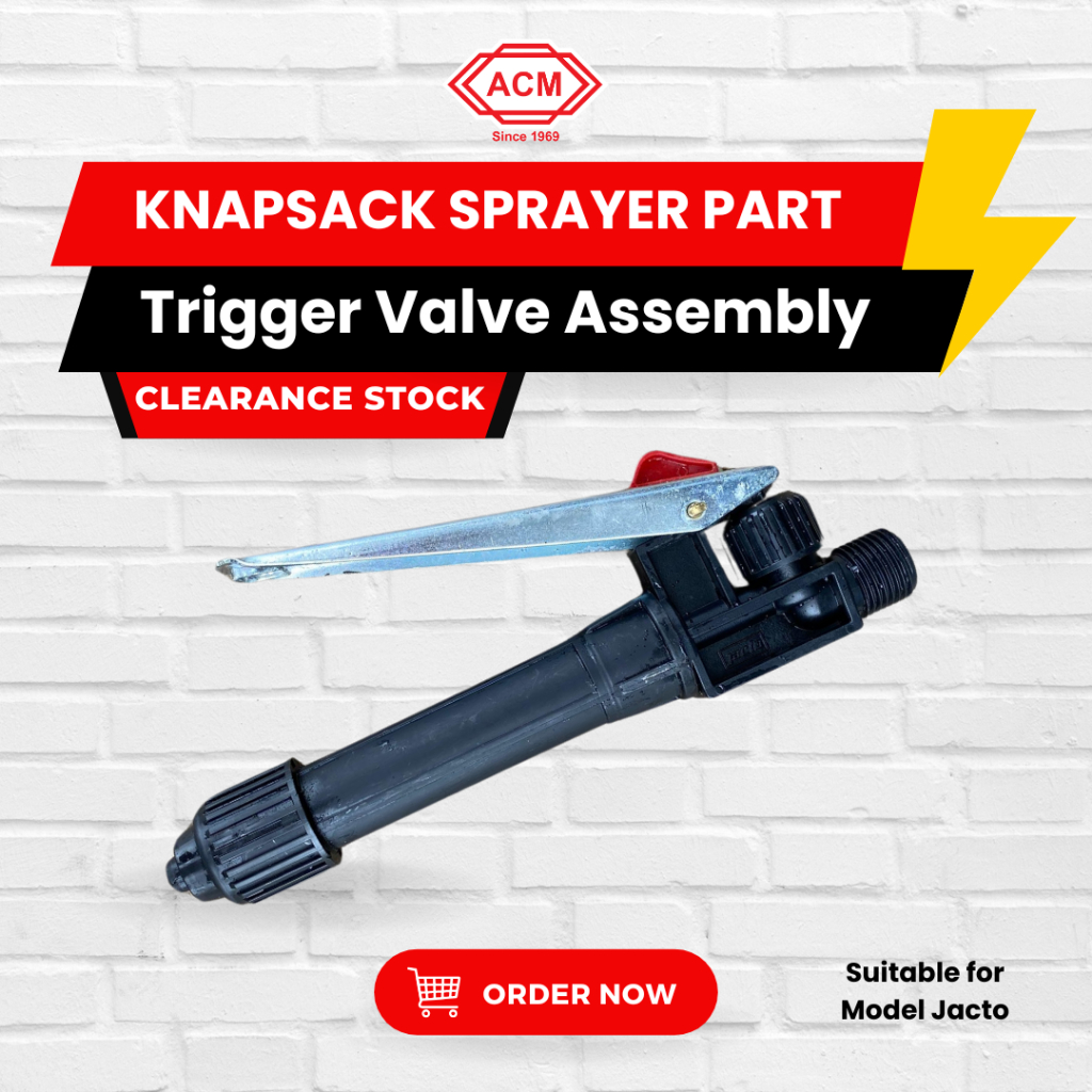 Trigger holder for knapsack sprayer | Picu pemegang untuk mesin ...