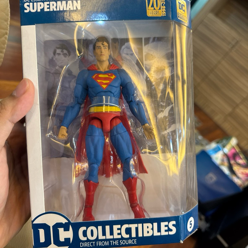 DC Direct DC Essentials SUPERMAN Action Figure (NEW) | Shopee Malaysia