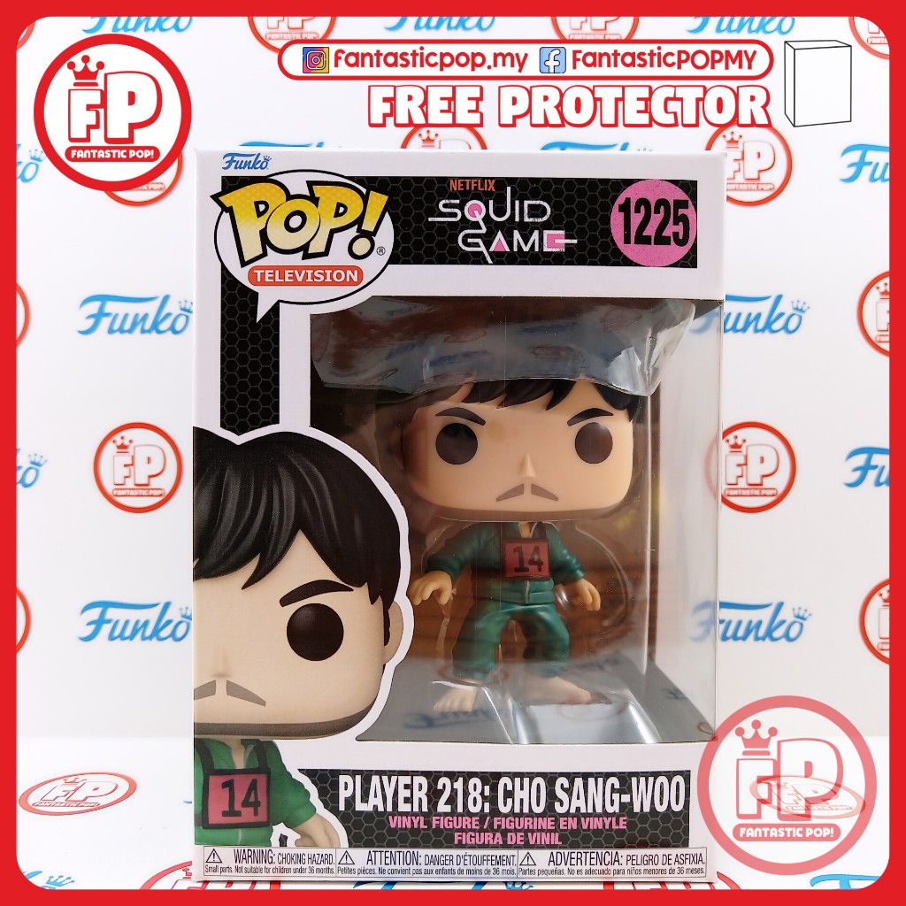 [READY STOCK] Funko POP ! Television - Squid Game - Player 218 : Cho ...