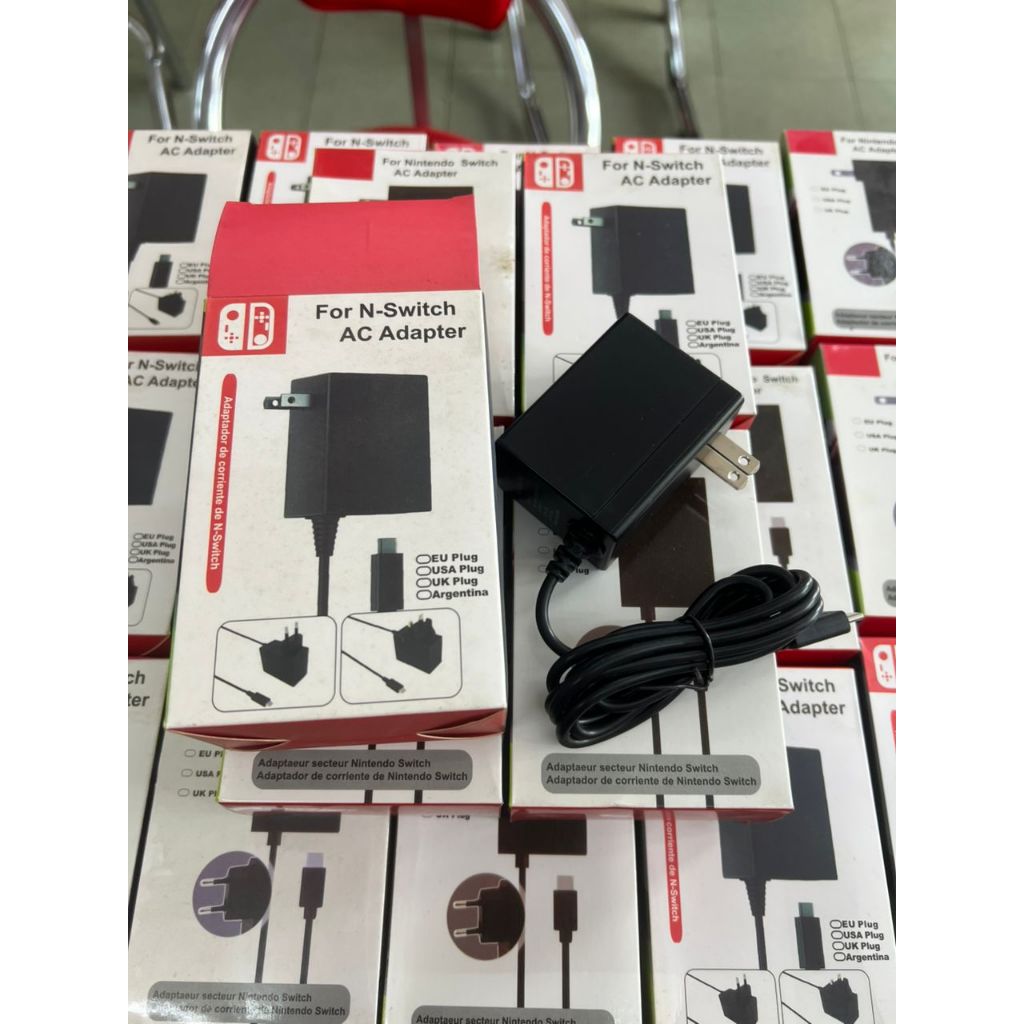 Nintendo Switch AC Adapter Original Charger Support OLED/V2/Lite Type-C ...