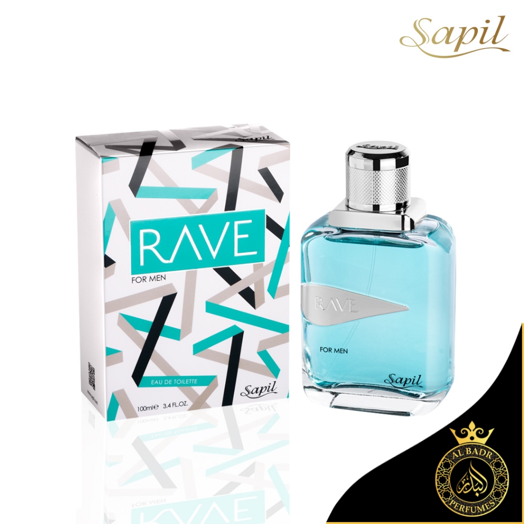 Rave EDP Men Perfume 100ml By Sapil Swiss Arabia | Shopee Malaysia