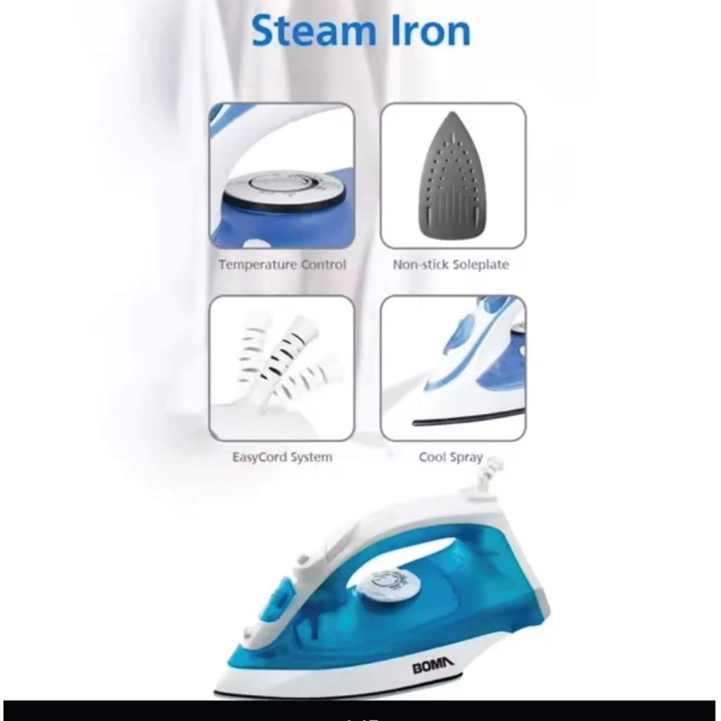 HOUSEHOLD HAND HELD ELECTRIC STEAM IRON SMALL PORTABLE DRY IRON 1200W ...