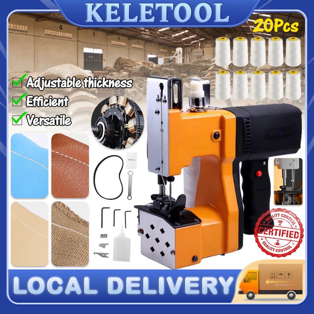 Mesin Jahit Guni Bag Sewing Machine Automatic Portable Gunny Bag Woven ...