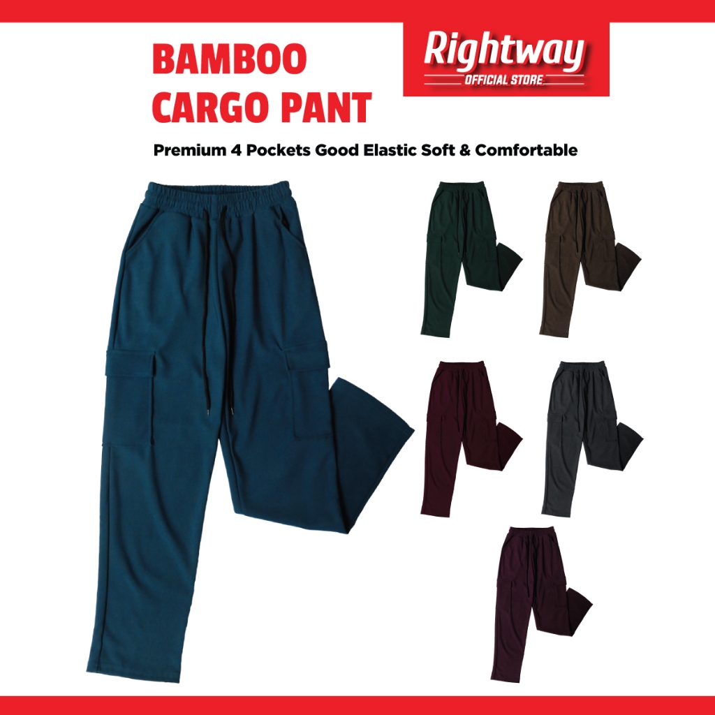 GILDAN 4 Pocket Cargo Slack Pant Wanita Seluar Kargo Perempuan Ladies ...