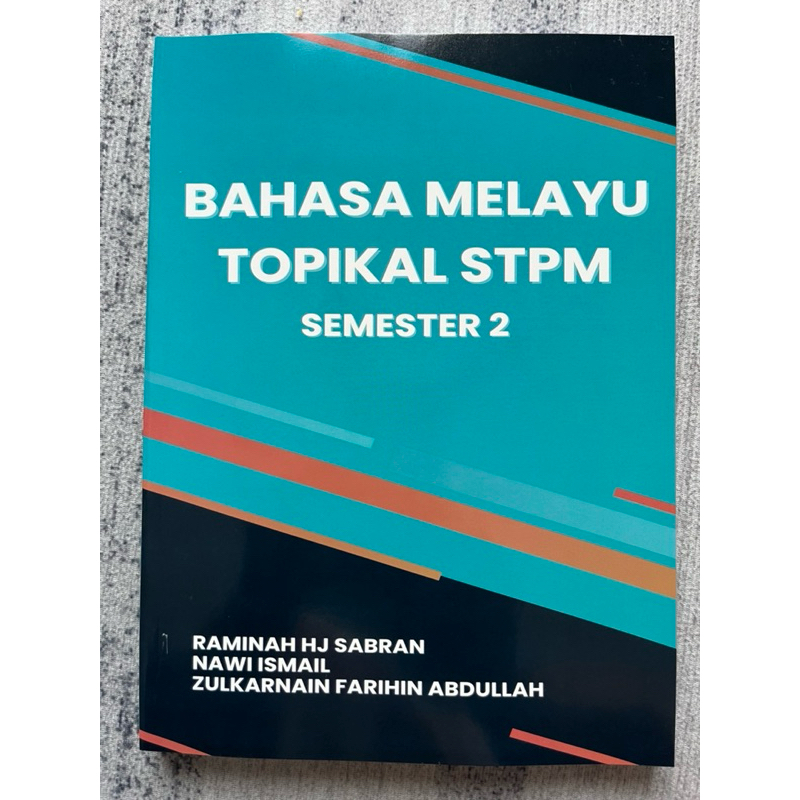 BAHASA MELAYU TOPIKAL STPM semester 2 | Shopee Malaysia