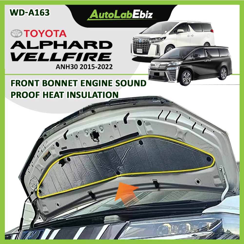 Toyota Alphard Vellfire agh30 anh30 2015-2022 Front Bonnet Engine Sound ...