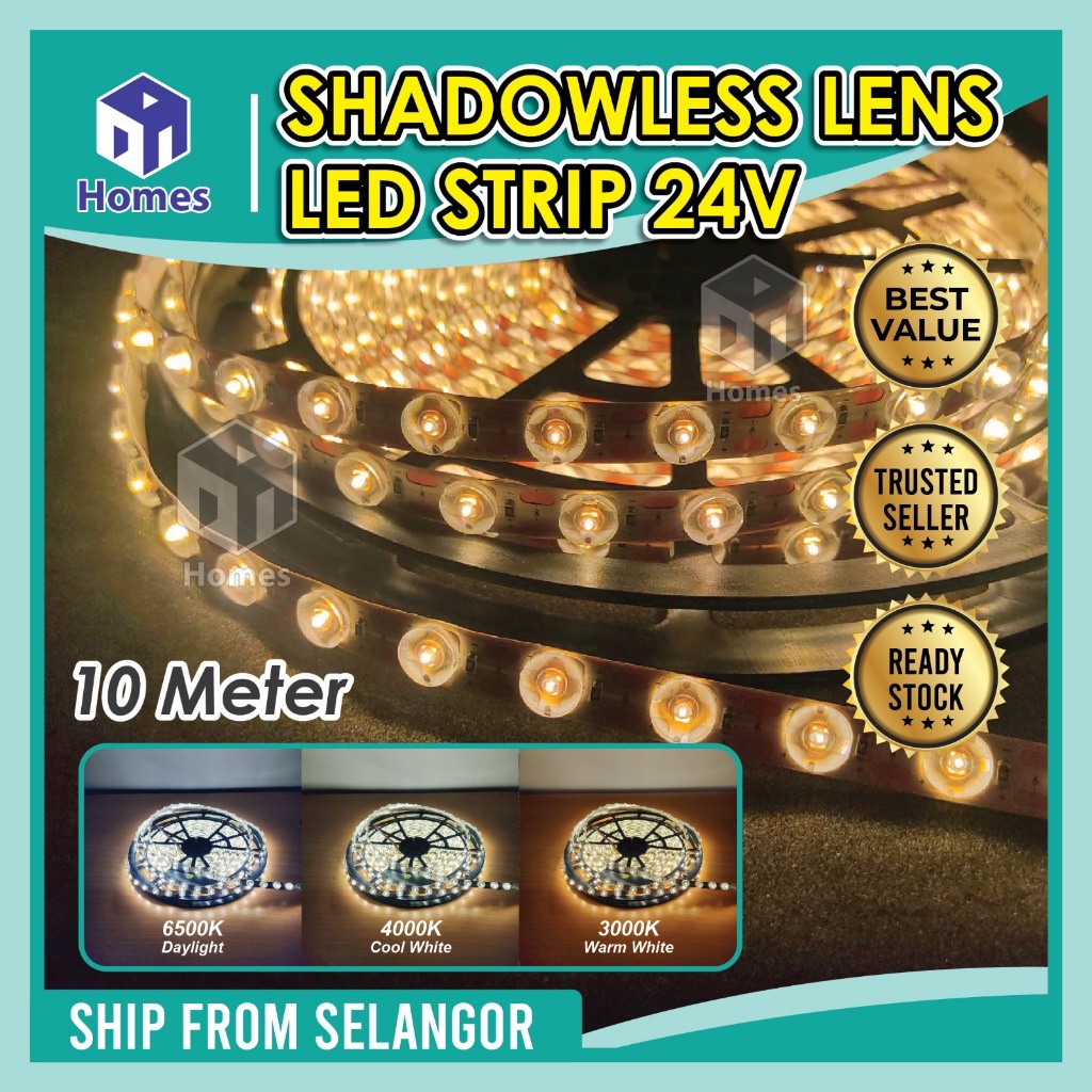 LENS LED Strip Light Shadowless, Extra Bright and High Lumen. | Shopee ...