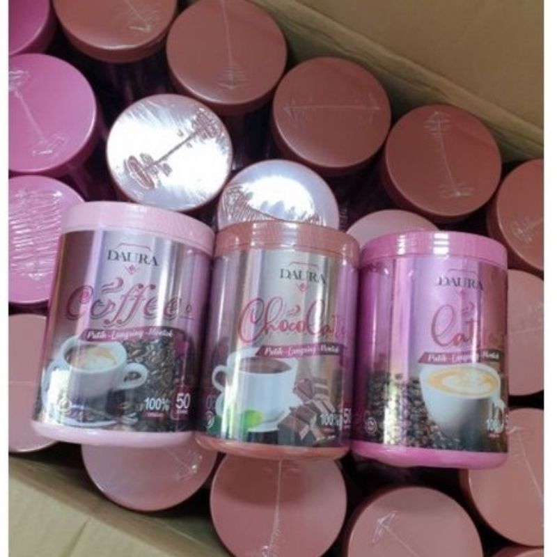 DAURA COFFEE LATTE COKLAT 💯 ORIGINAL | Shopee Malaysia