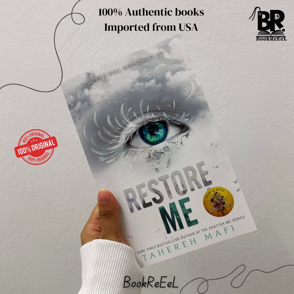 [100% Original] Restore Me (Shatter Me #4) by Tahereh Mafi (US/UK ...