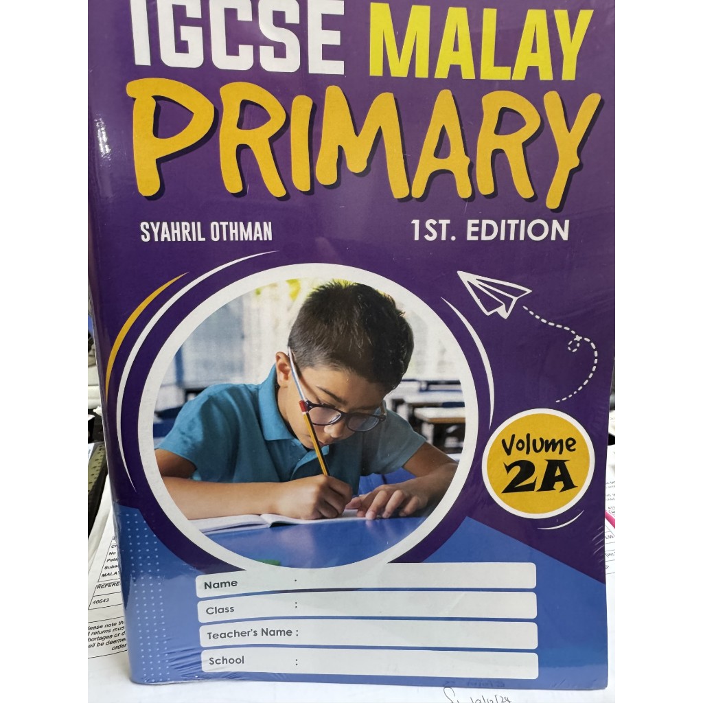 IGCSE MALAY PRIMARY VOL 2A, 1ED. BY SYAHRIL OTHMAN -9789672868033 ...